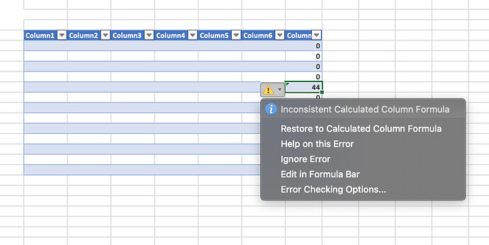 Enforce Column Level Table Calculations Spreadjs Spreadjs Mescius Forums