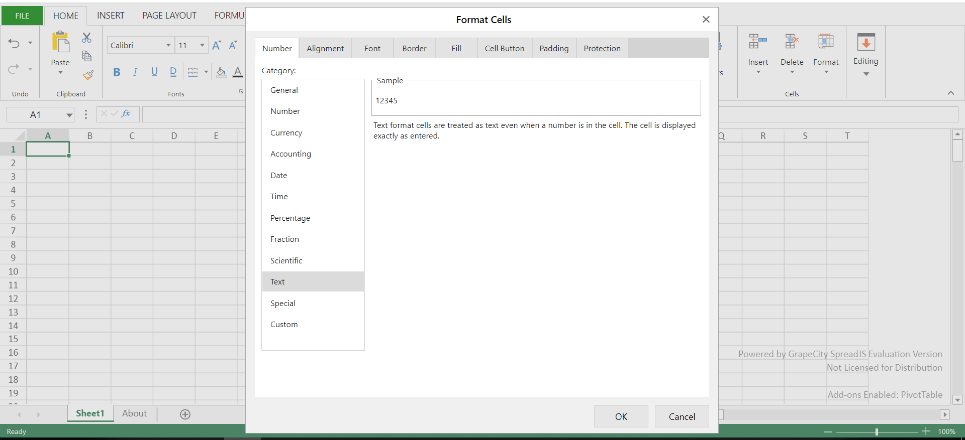 SpreadJS formatter not working for number | SpreadJS | SpreadJS | MESCIUS Forums