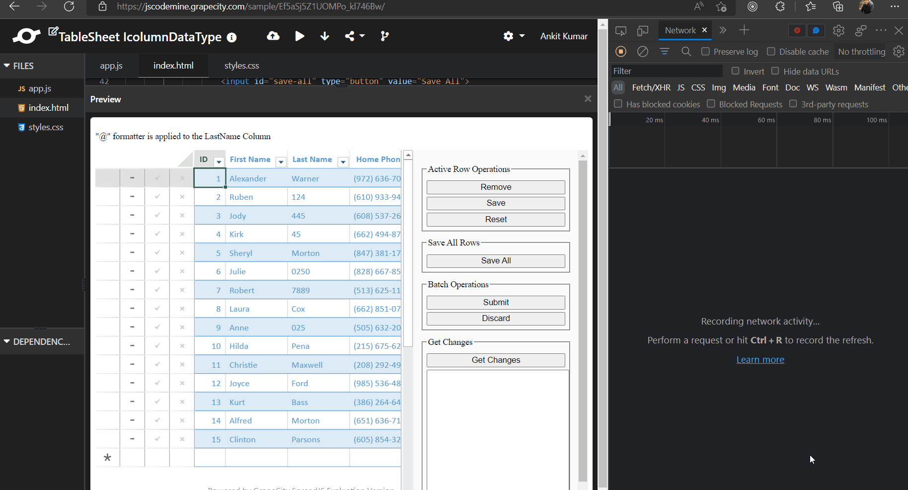 TableSheet IColumn DataType String vs Number | SpreadJS | SpreadJS | MESCIUS Forums