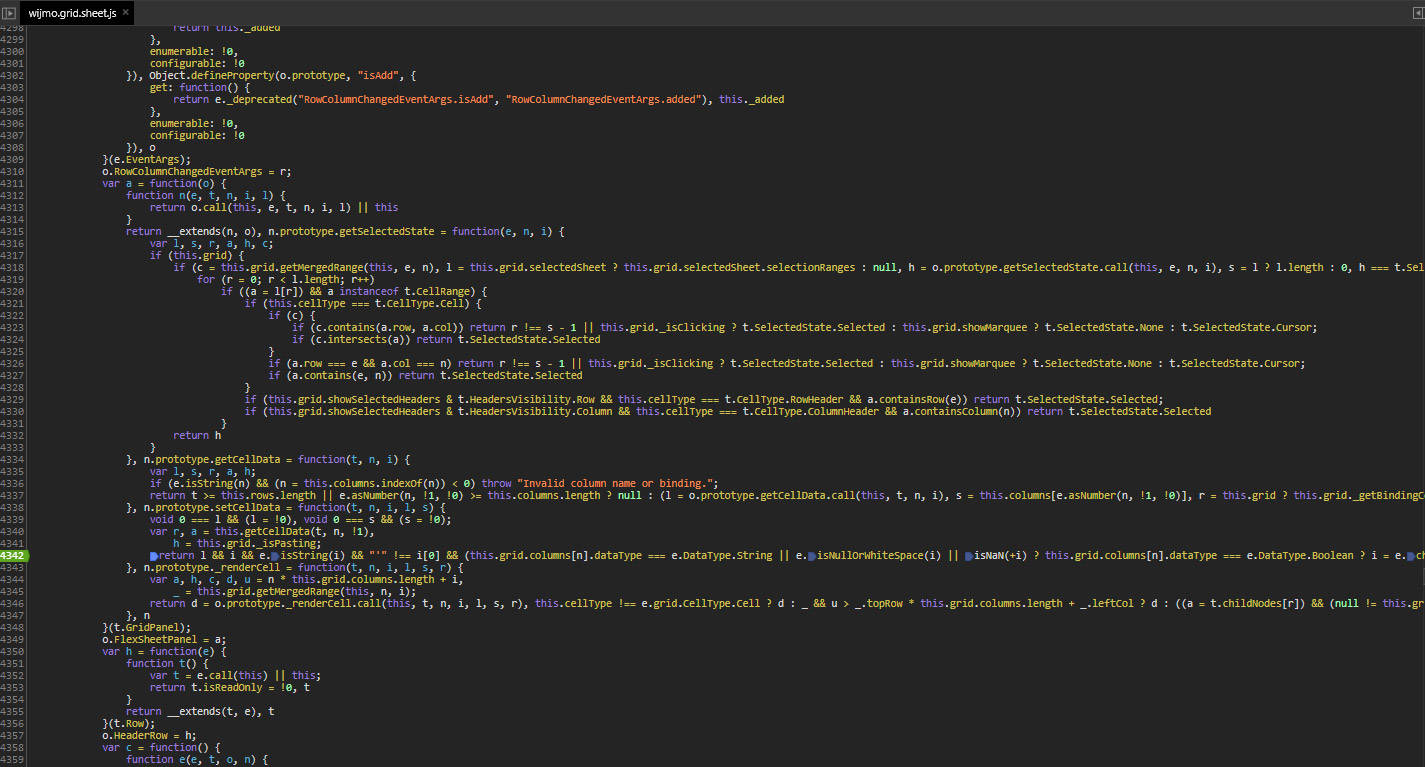 Flexsheet - text/string cell format problems | General Discussion | Wijmo 5 | MESCIUS Forums