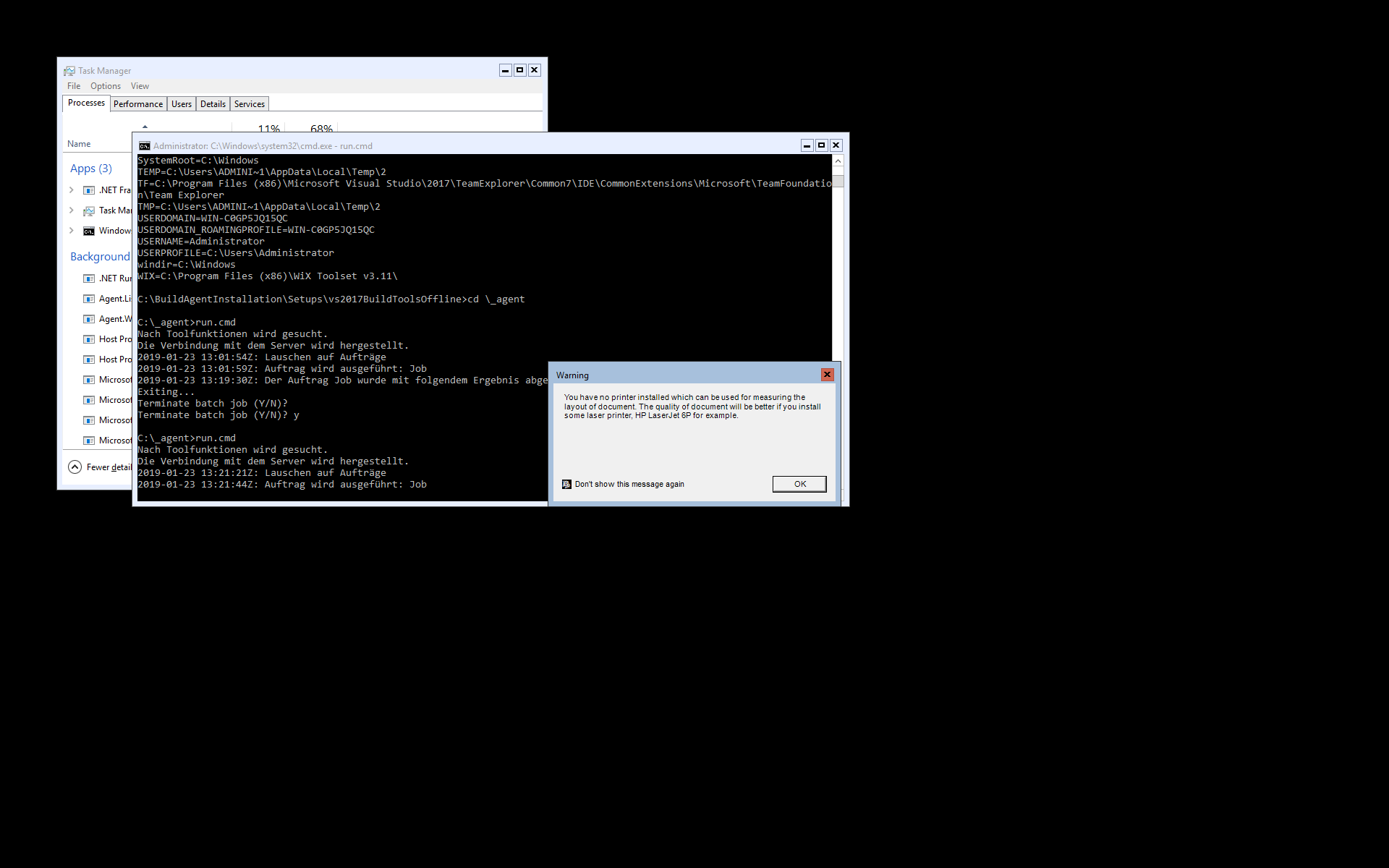 Tfs Build Of C1win Components Within Docker Container Fails Winforms Edition Componentone