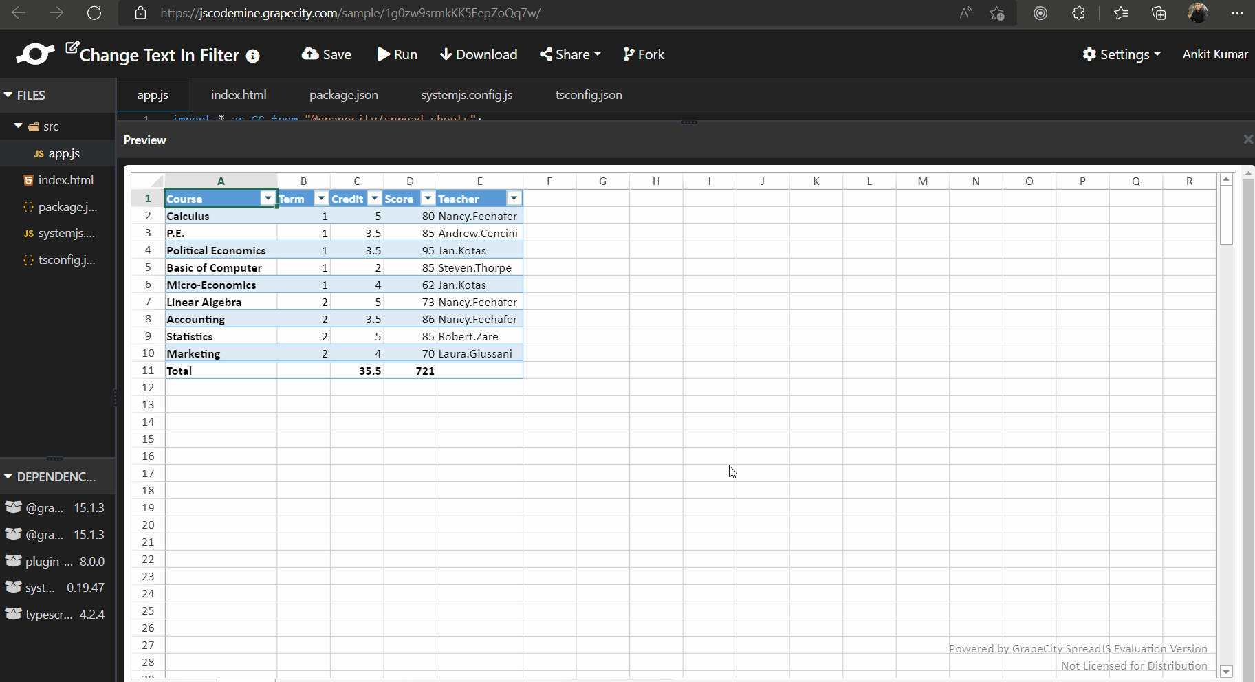 How to change icons and text in filter | SpreadJS | SpreadJS | MESCIUS Forums