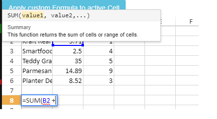 Custom functions and arguments | SpreadJS | SpreadJS | MESCIUS Forums