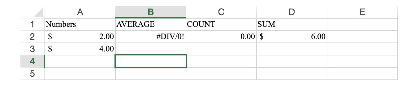 Formulas That Operate Only With Numbers Cannot Read Numbers From Cells Spreadjs Spreadjs 