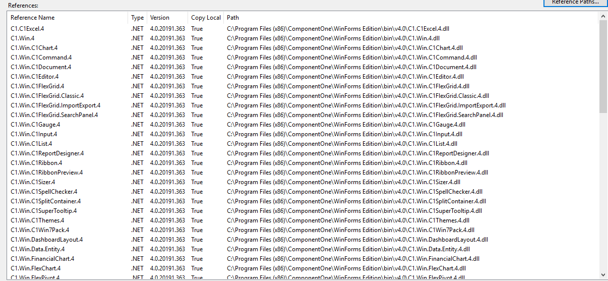 Issues With Running Solution Build Using Azure Build Pipeline Winforms Edition Componentone