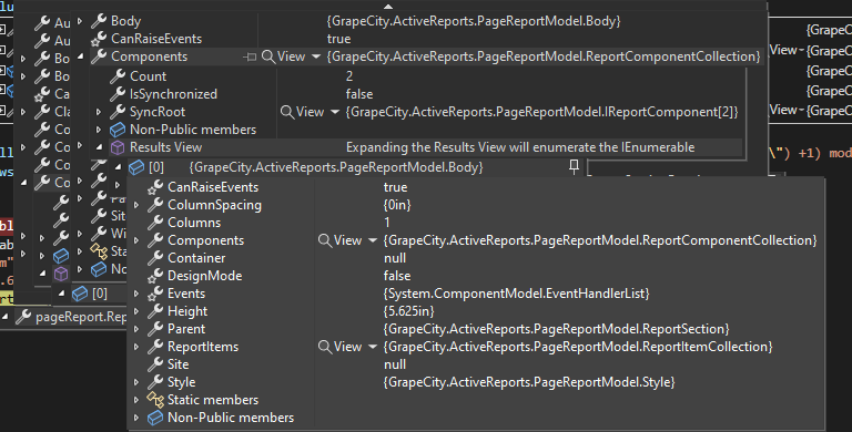 Add Control Via Code To Rdl Multi Section Report Activereports V7 Developer Mescius Forums