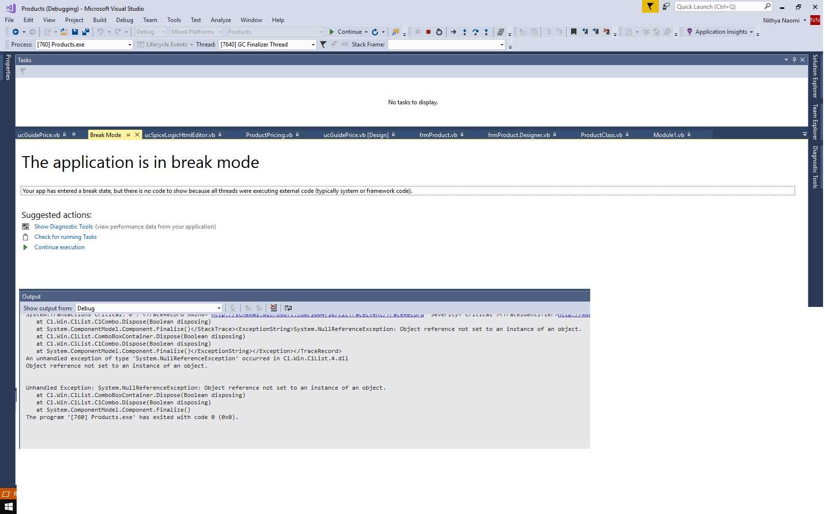 Systemnullreferenceexception At Debug Time When Adding A Combo Control To Form Winforms