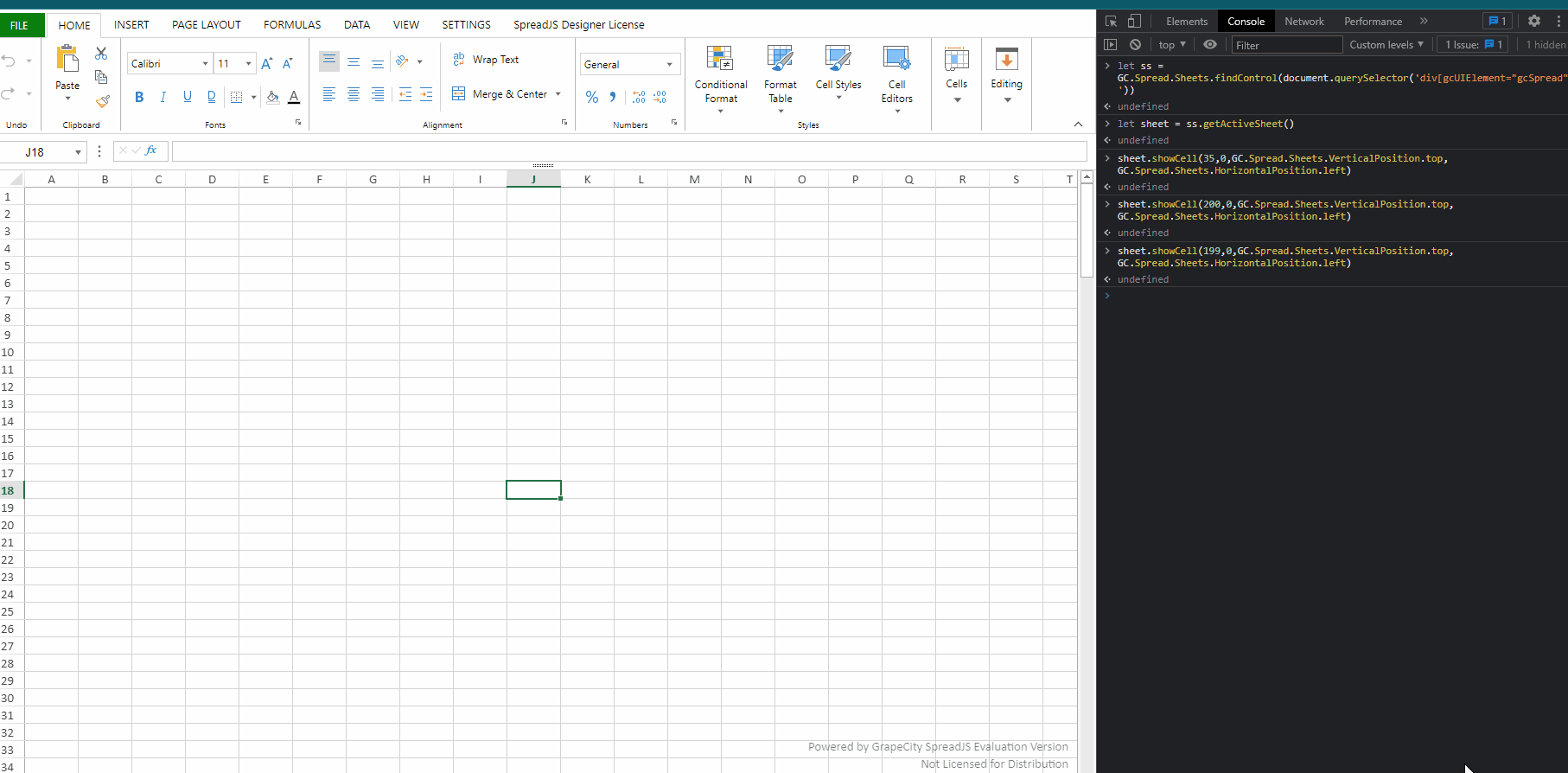 How to Move view of a cell to the specified position that is not in viewport? | SpreadJS ...