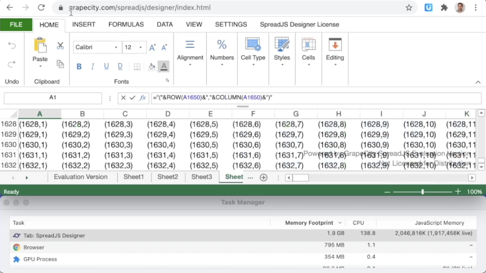 Memory Leak when loading new spreadsheets | SpreadJS | SpreadJS | MESCIUS Forums