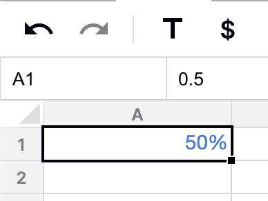 Show percent value in formula bar with clicked cell | SpreadJS | SpreadJS | MESCIUS Forums