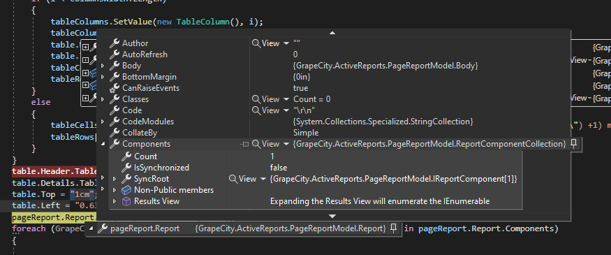 Add Control Via Code To Rdl Multi Section Report Activereports V7 Developer Mescius Forums