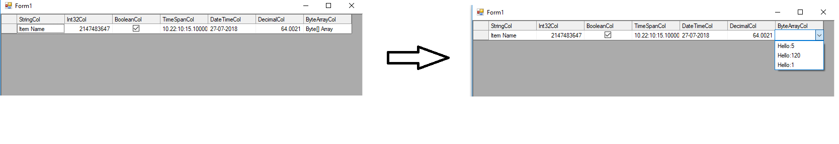 C1flexgrid Datamap Is Not Working Properly Wpf Edition Componentone