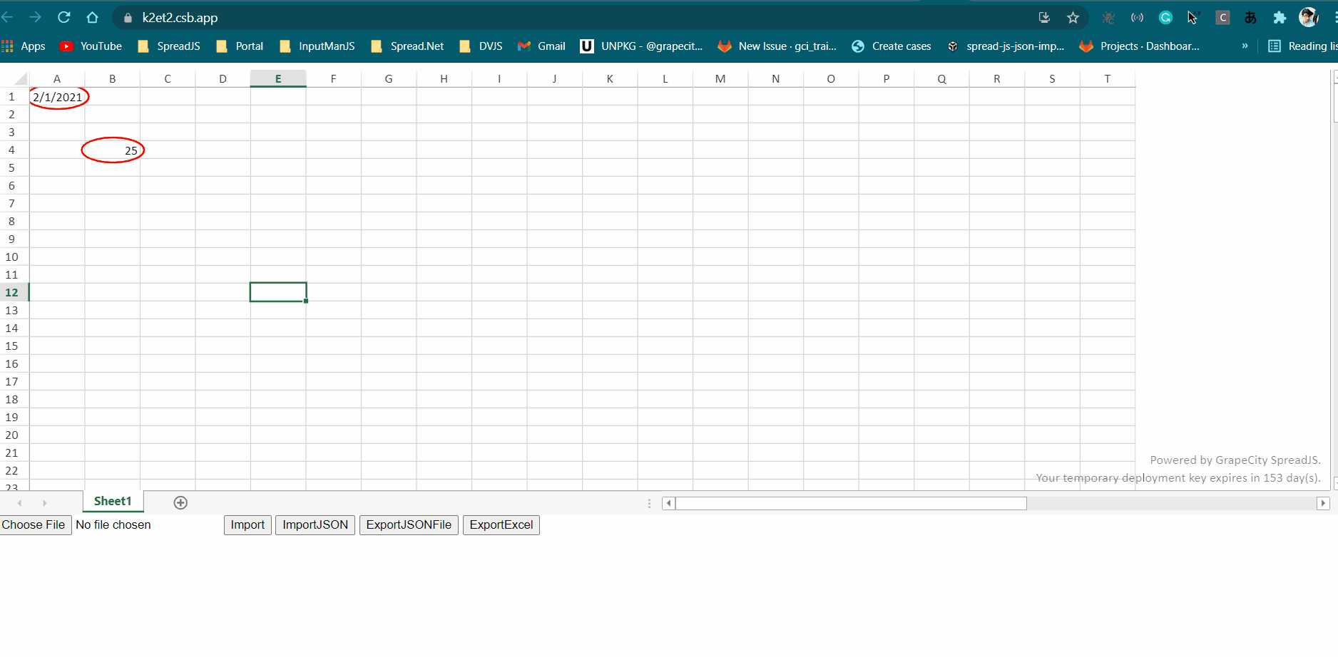 Added Validation Are Lost After Doing Exportimport For Worksheet Spreadjs Spreadjs